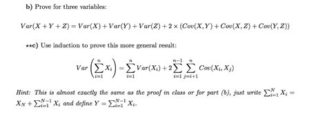solved b prove for three variables var x y z var x