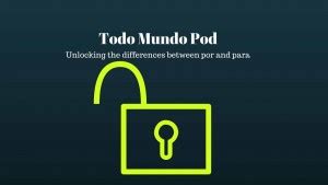 Learn Portuguese Differences Between Por And Para