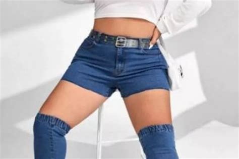 Extreme Thigh Flashing Jeans Mocked As Shoppers Joke Designer Ran Out Of Fabric Daily Star