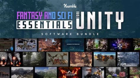 Humble Bundle UNITY Fantasy Sci Fi Essentials Bundle Epic Bundle
