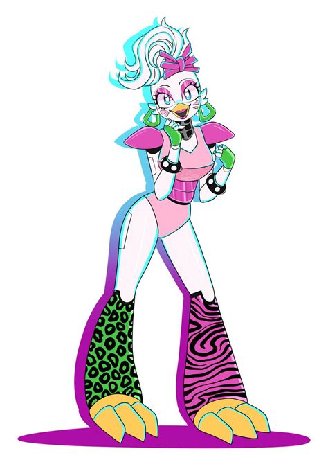 Wanted To Draw More Of The Characters So Heres Glamrock Chica Fivenightsatfreddys