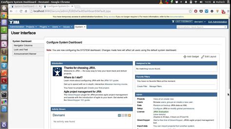 jira configuration advanced settings and properties youtube