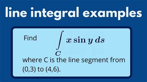 multivariable calculus scalar line integral examples youtube