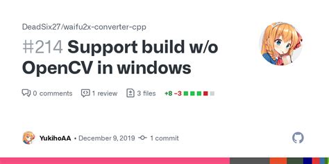 Support Build W O OpenCV In Windows By YukihoAA Pull Request 214
