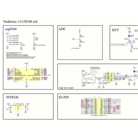 NodeMCU Lua V3 ESP8266 ESP 12E WIFI Development Board CH340 Big