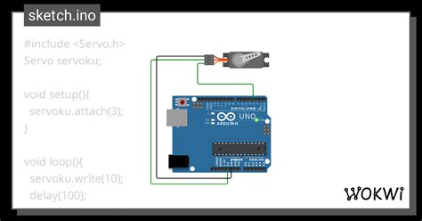 prof 4 servo serial wokwi arduino and esp32 simulator ino vrogue
