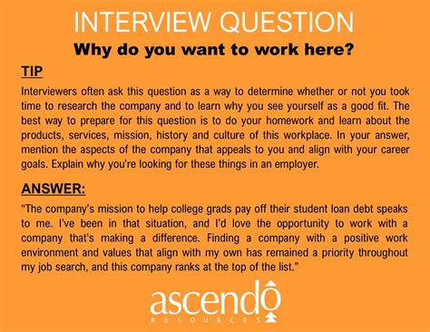 Ascendo Resources On Twitter Get Ready To Ace The Why Do You Want To
