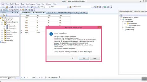 creating database and displaying records in a gridview control in asp using c youtube