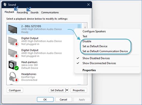 How To Define The Default Audio And Default For Communications Device