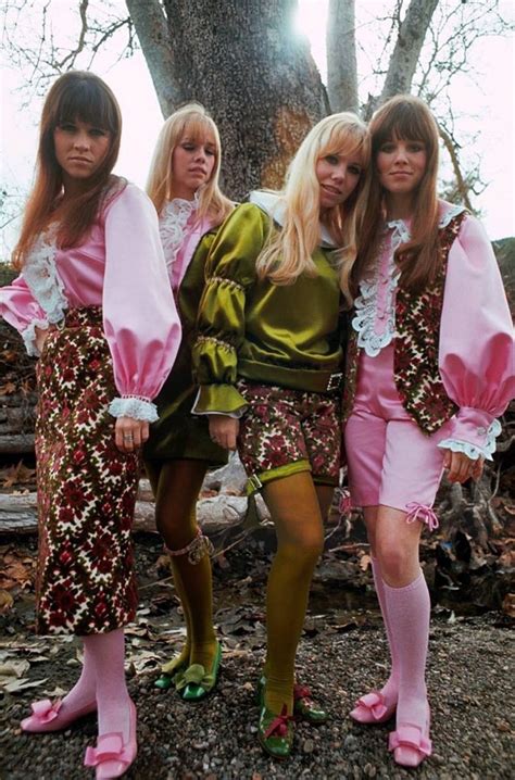 Girl Group The Clinger Sisters Wear Psychedelic Clothes In Topanga Canyon Photo By Henry Diltz