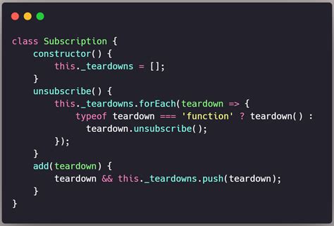 实现rxjs只需几十行代码！ npm i rxjs csdn博客