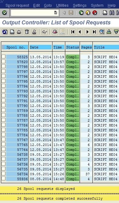 Solved How To Quickly Convert Multiple Spool Requests To SAP