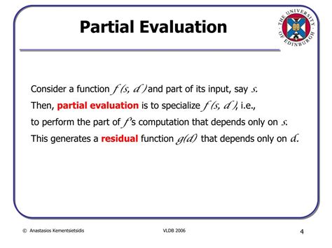ppt using partial evaluation in distributed query evaluation powerpoint presentation id 4288817