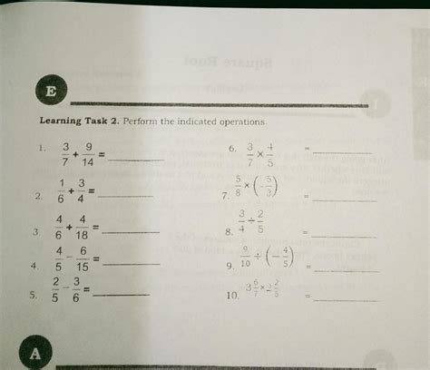 learning task 2 perform the indicated operations brainly ph