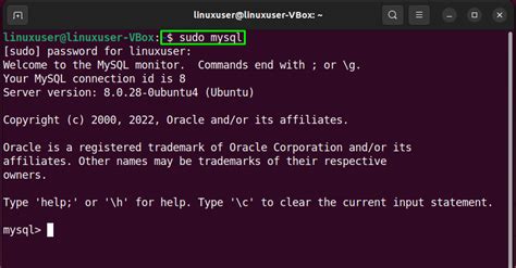 how to install and set up mysql database on ubuntu 22 04