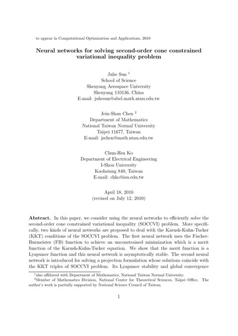 pdf neural networks for solving second order cone constrained variational inequality problem