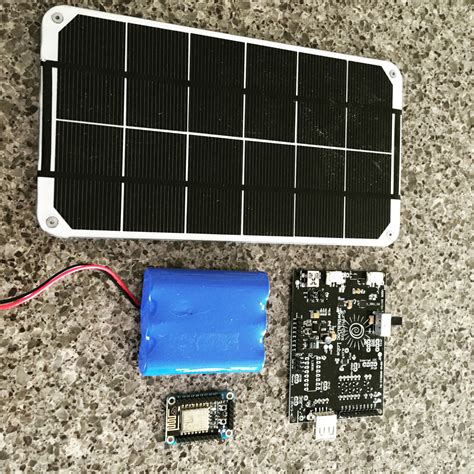 build a solar powered esp8266 8 steps with pictures instructables