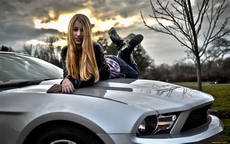 Обои Автомобили Авто с девушками обои для рабочего стола фотографии автомобили авто с