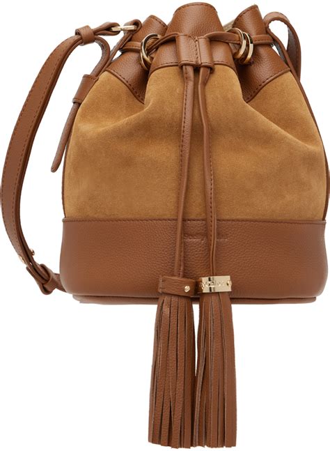See By Chloé Tan Vicki Bucket Bag Ssense