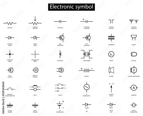 Electronic Symbols And Functions