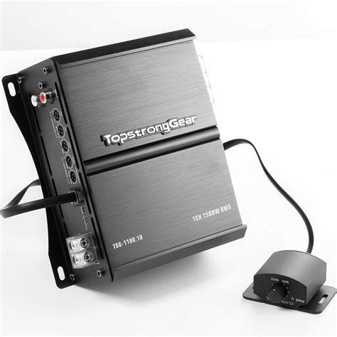 Buy TOPSTRONGGEAR 1 Ohm 1500 Watts Class D Full Range Mono Block