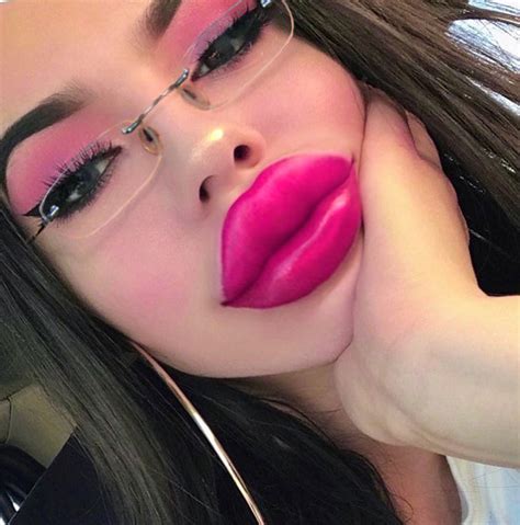 Bimbofied Bimbos Fake Lips Wax Lips Lip Enhancement