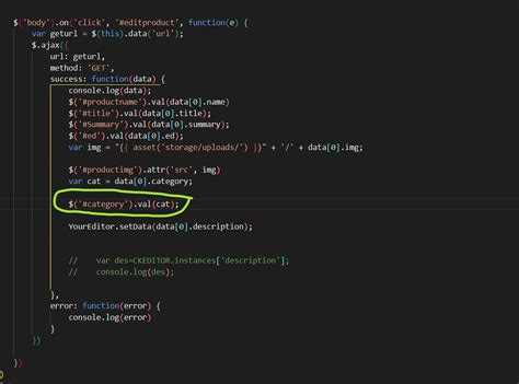 how to set the value of select2 while edit select2