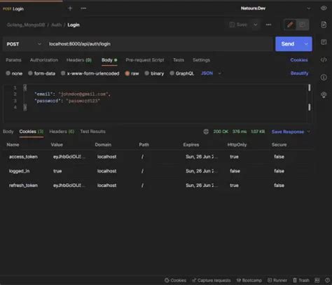golang sqlc and postgresql jwt access and refresh tokens 2023