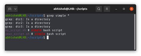 perform grep recursive search in all files and directories