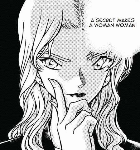 Vermouth A Secret Makes A Woman Woman Manga Detective Conan