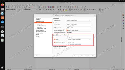 how to enable language spell check in libreoffice linux tutorials learn linux configuration