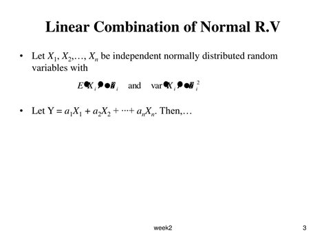 ppt linear combination of two random variables powerpoint presentation id 9556481