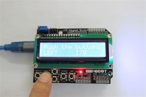 Arduino LCD KeyPad Shield SKU DFR0009 Datasheet Homemade 44 OFF