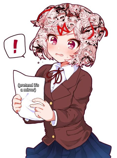 Natsuki Has An Ahegao Hair Twitter S0s0gi10 Edited Media Rddlcrule34