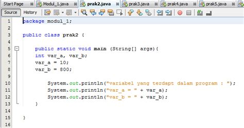 cara membuat dan menampilkan program sederhana menggunakan java netbeans informasi perkuliahan