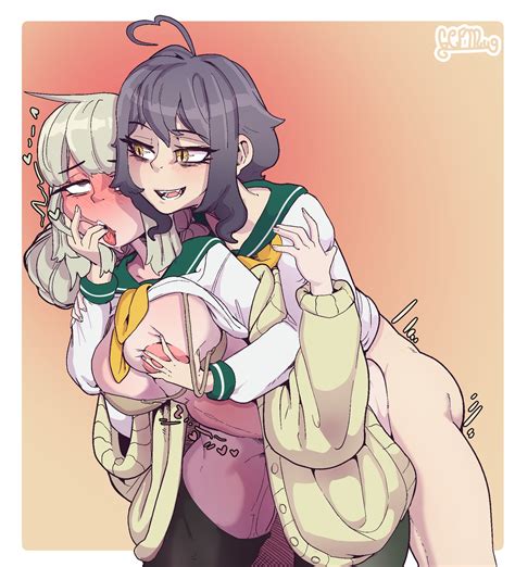 Rule 34 1futa 1girls 2024 Ahoge Araga Kiwi Blush Breasts Clothed Clothing Duo Female Fully