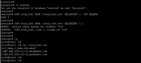 postgresql import csv guide to postgresql import csv with examples