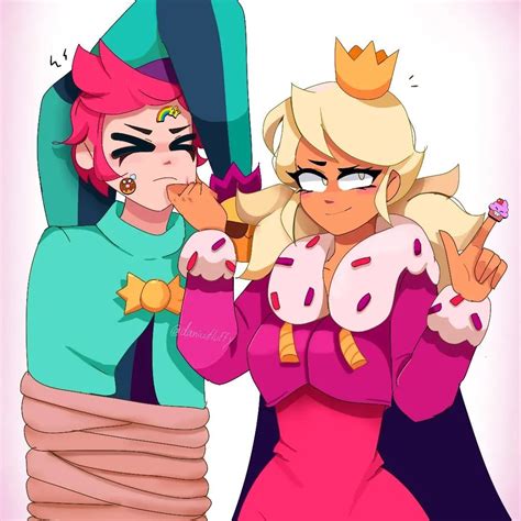 Mandy And Chester Art Brawl Stars Мэнди And Честер Арт Бравл Старс Милые рисунки Честер