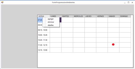 how to display menu when right clicking on a datagridview c