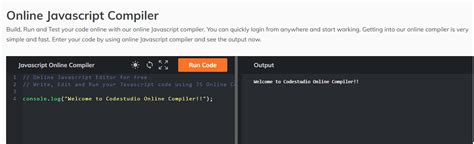 die 12 besten javascript online compiler zum programmieren überall und jederzeit 1techpc de