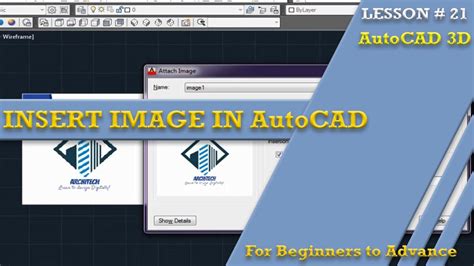 How To Insert Image In AutoCAD LESSON 21 AutoCAD Trim Command How