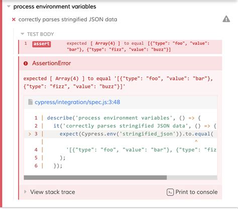 CYPRESS Env Variable String Value Containing Commas Parsed As Multiple