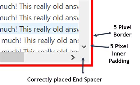 C Custom Borders On Net WinForms Controls With Scrollbars Stack