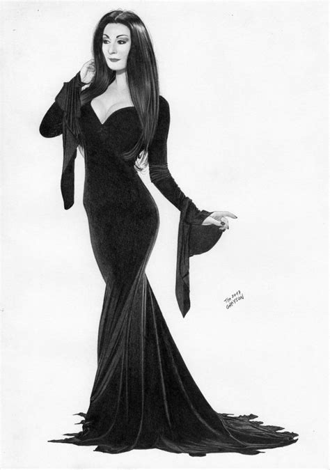 Morticia Addams By Timgrayson On Deviantart