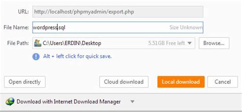 Cara Backup Dan Restore Database MySQL Dengan PHPMYADMIN Erdin S Web