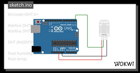 Dht Wokwi Arduino And Esp32 Simulator