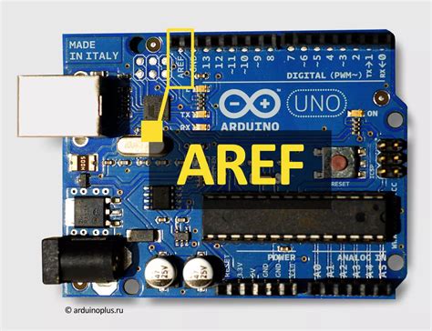 Powering An Arduino Uno Through Aref Project Guidance Off