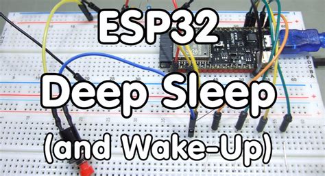 esp32 deep sleep and wake up sources examples using arduino ide