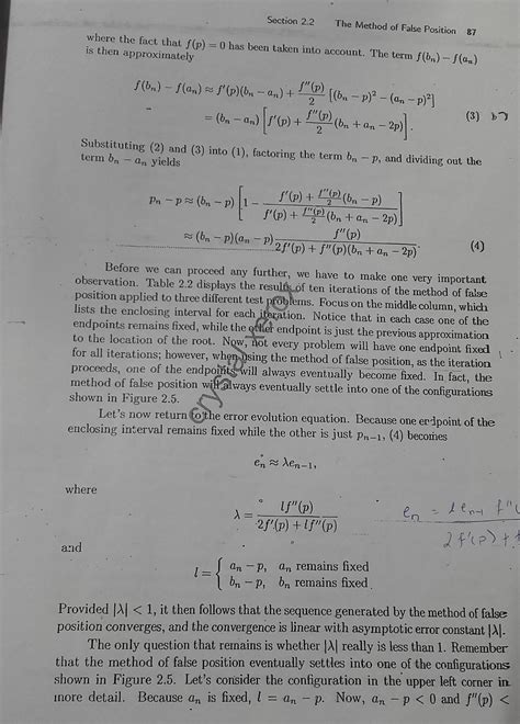[math] convergence analysis of regula falsi method math solves everything
