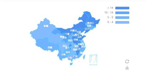vue项目中使用echarts和china js实现中国地图 echarts china js csdn博客